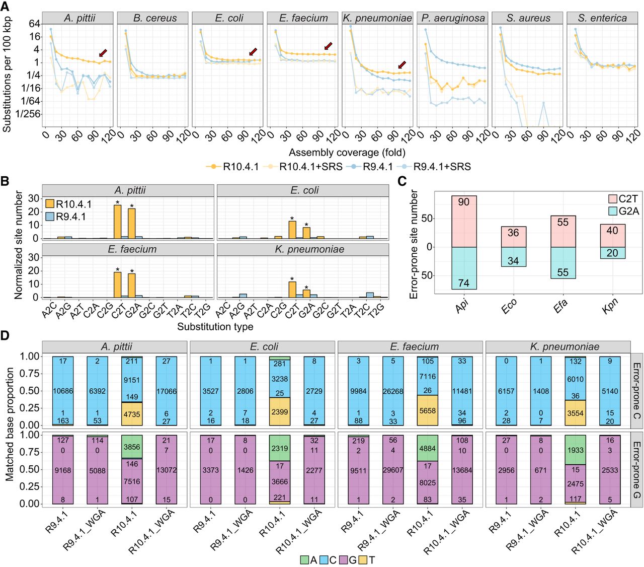 Nanopore strand-specific mismatch enables de novo detection of ...